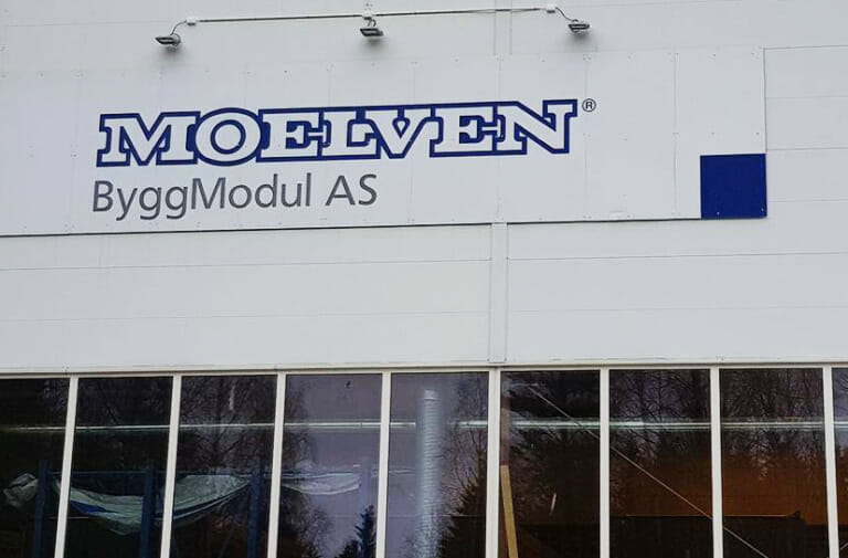 Modulbygg i nyklassisk stil - Byggmesteren
